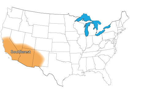 Scallion Map Of America